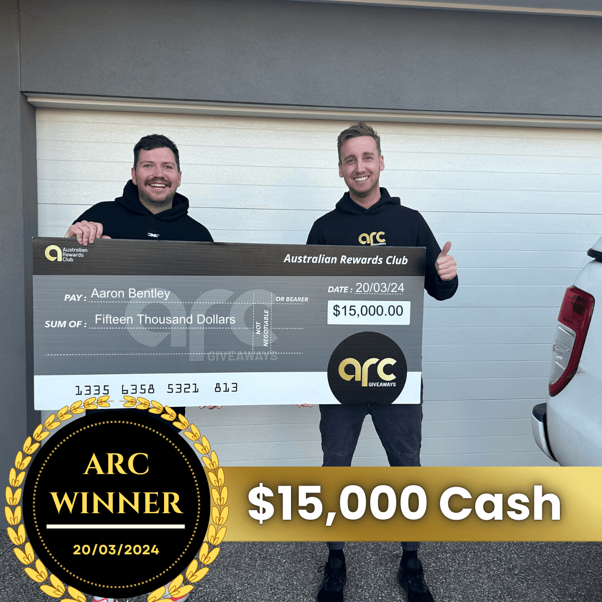 Australian Rewards Club | Win Audi, Harley, Camaro or $50,000 CASH