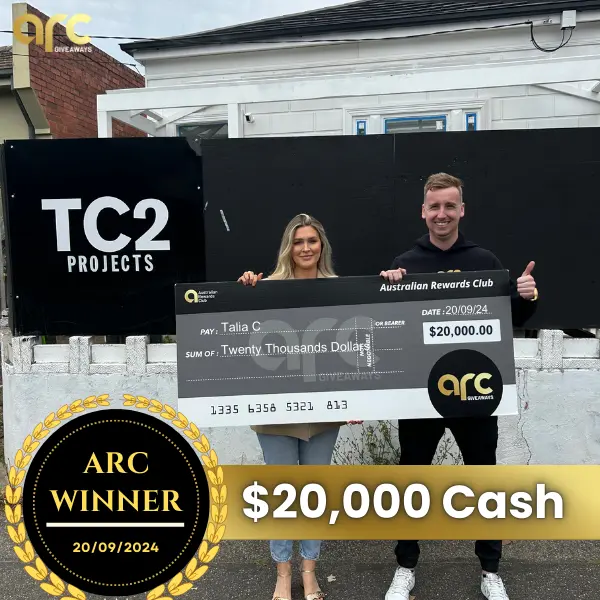 Australian Rewards Club | Win Audi, Harley, Camaro or $50,000 CASH