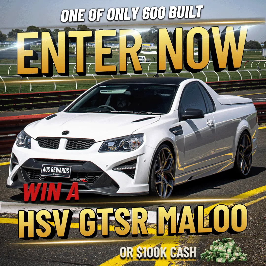 Win a Rare HSV GTSR Maloo or $100,000 CASH